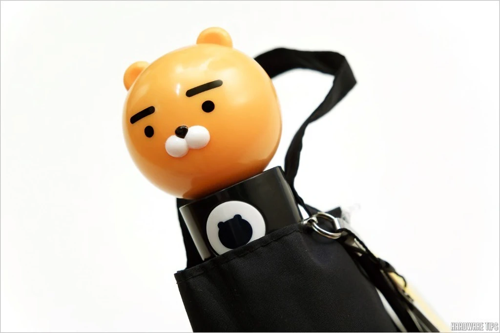 카카오프렌즈 라이언 3단 완전 자동 우산 구매 후기 - FAST1