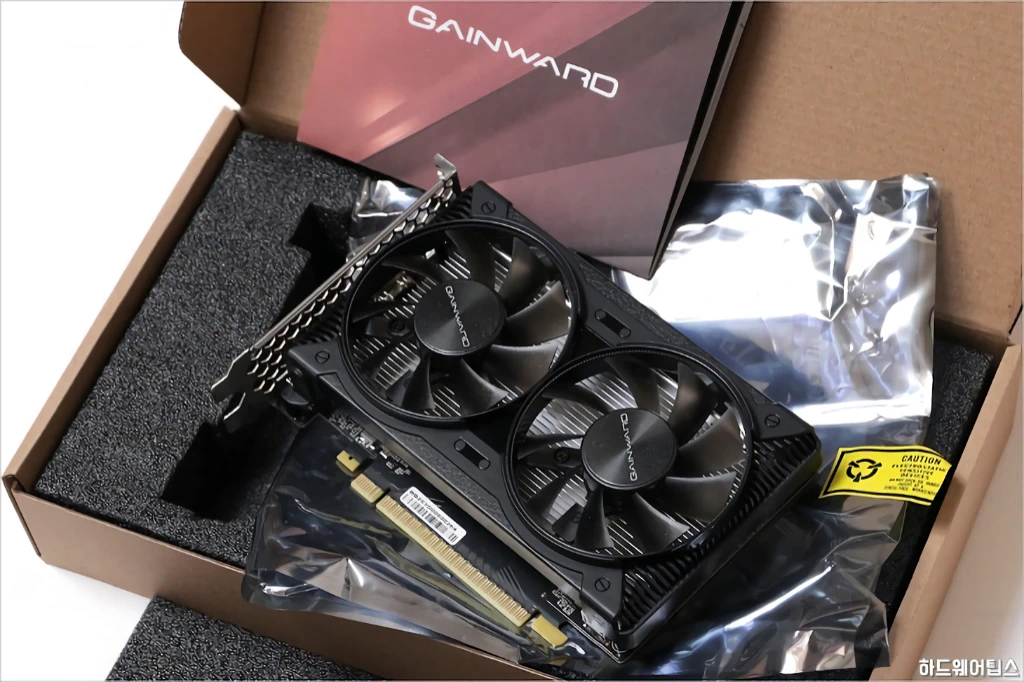GAINWARD 지포스 GTX 1650 고스트 D6 4GB 리뷰 - FAST1