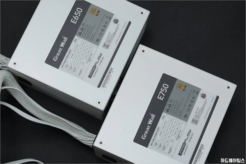 GreatWall E650/E750 FROZEN 80PLUS GOLD 모듈러 간단 리뷰 - FAST1